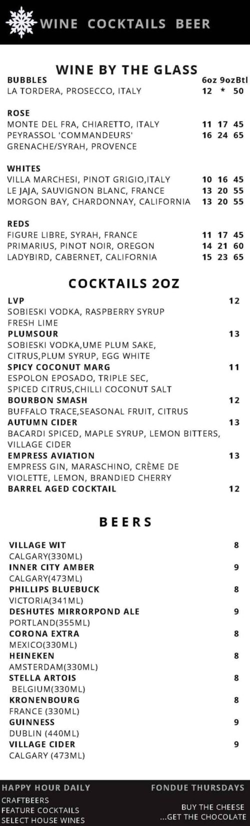 Restaurant Homepage - The Living Room